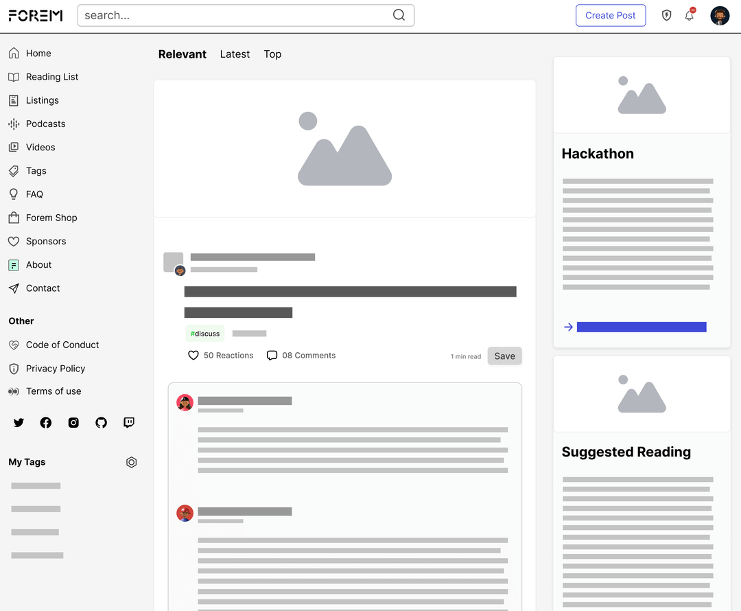 Forem Community For Everyone